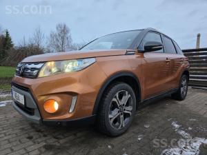 Orange Suzuki Vitara 2015 in Riga, with an engine capacity of 1.60 L and mileage of 179 thousand km for 8900 €, photo  on AUTOMOTO.COM.LV