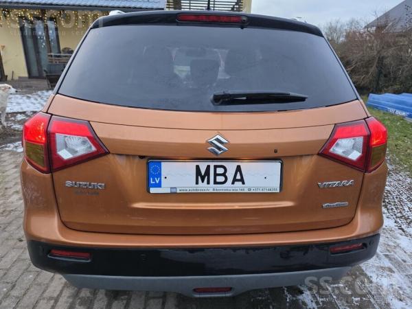 Orange Suzuki Vitara 2015 in Riga, with an engine capacity of 1.60 L and mileage of 179 thousand km for 8900 €, photo 5 on AUTOMOTO.COM.LV
