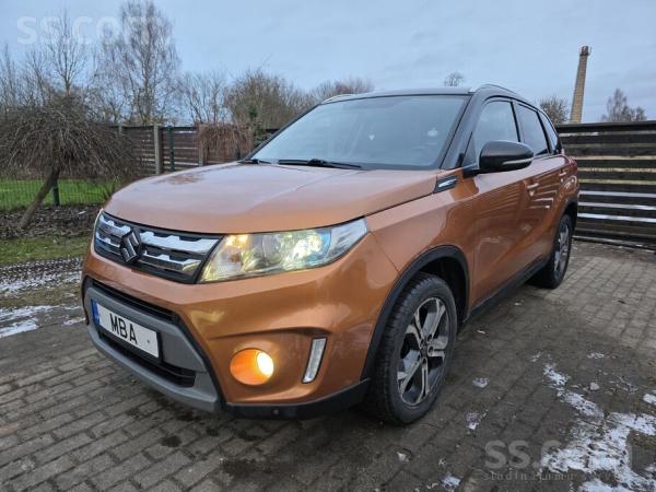 Orange Suzuki Vitara 2015 in Riga, with an engine capacity of 1.60 L and mileage of 179 thousand km for 8900 €, photo 10 on AUTOMOTO.COM.LV