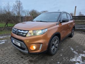 Orange Suzuki Vitara 2015 in Riga, with an engine capacity of 1.60 L and mileage of 179 thousand km for 8900 €, photo 10 on AUTOMOTO.COM.LV
