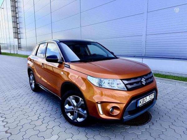 Oranžs Suzuki Vitara 2017 Kauņa, ar dzinēja tilpumu 1.60 L un nobraukumu 77 tūkst. km par 11800 €, foto 1 vietnē AUTOMOTO.COM.LV