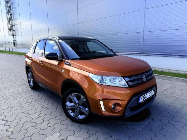 Oranžs Suzuki Vitara 2017 Kauņa, ar dzinēja tilpumu 1.60 L un nobraukumu 77 tūkst. km par 11800 €, foto 8 vietnē AUTOMOTO.COM.LV