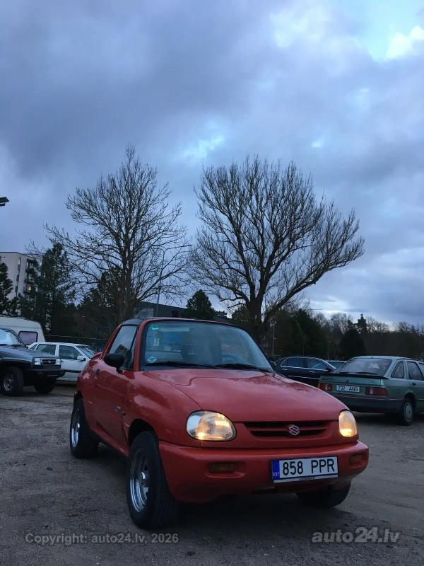 Red Suzuki Vitara 1996 in Tallinn, with an engine capacity of 1.60 L and mileage of 160 thousand km for 4987 €, photo 1 on AUTOMOTO.COM.LV