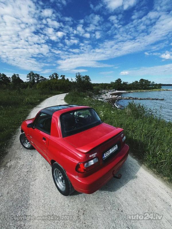 Red Suzuki Vitara 1996 in Tallinn, with an engine capacity of 1.60 L and mileage of 160 thousand km for 4987 €, photo 2 on AUTOMOTO.COM.LV