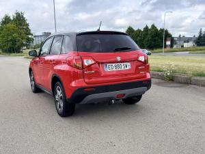 Red Suzuki Vitara 2016 in Panevezys, with an engine capacity of 1.60 L and mileage of 276 thousand km for 9990 €, photo 10 on AUTOMOTO.COM.LV