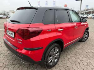 Red Suzuki Vitara 2023 in Kaunas, with an engine capacity of 1.40 L and mileage of 22 thousand km for 22390 €, photo 7 on AUTOMOTO.COM.LV