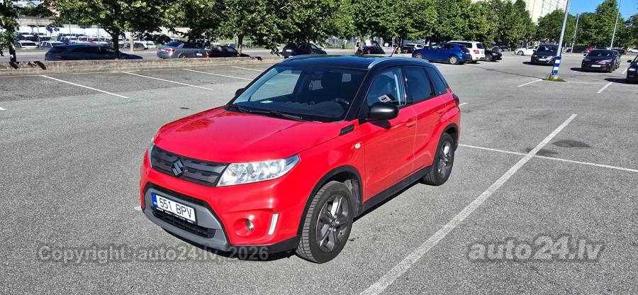 Sarkans Suzuki Vitara 2016 Tallina, ar dzinēja tilpumu 1.60 L un nobraukumu 231 tūkst. km par 9000 €, foto 1 vietnē AUTOMOTO.COM.LV