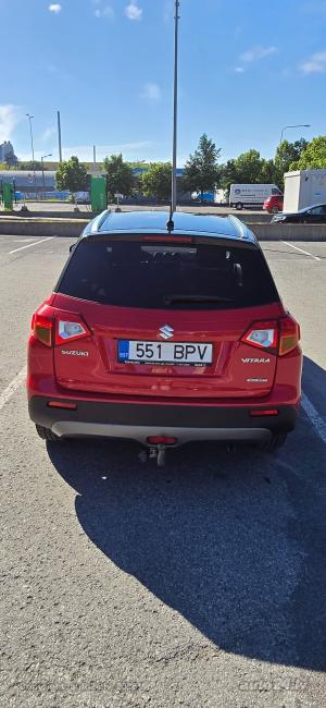 Sarkans Suzuki Vitara 2016 Tallina, ar dzinēja tilpumu 1.60 L un nobraukumu 231 tūkst. km par 9000 €, foto 4 vietnē AUTOMOTO.COM.LV