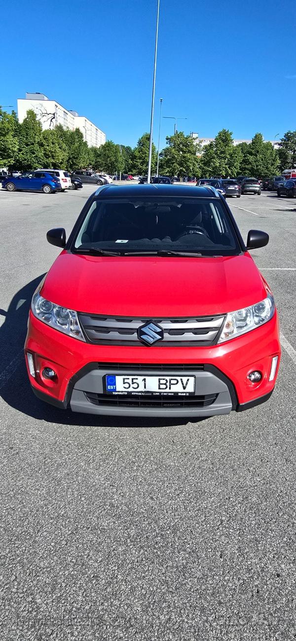 Red Suzuki Vitara 2016 in Tallinn, with an engine capacity of 1.60 L and mileage of 231 thousand km for 9000 €, photo 6 on AUTOMOTO.COM.LV