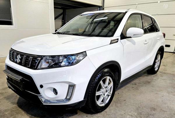 Balts Suzuki Vitara 2019 Marijampole, ar dzinēja tilpumu 1.38 L un nobraukumu 224 tūkst. km par 5990 €, foto  vietnē AUTOMOTO.COM.LV