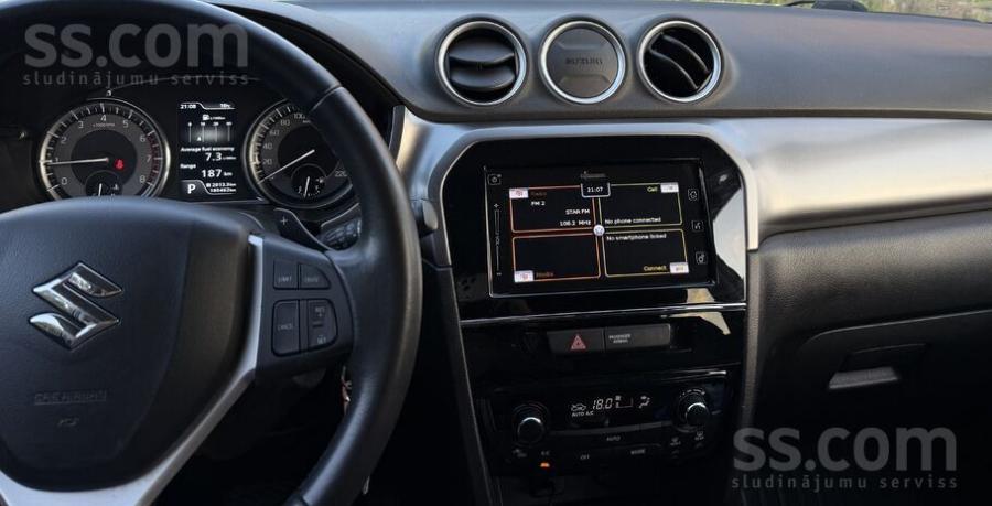 Balts Suzuki Vitara 2019 Rīga, ar dzinēja tilpumu 1.00 L un nobraukumu 160 tūkst. km par 9700 €, foto 10 vietnē AUTOMOTO.COM.LV