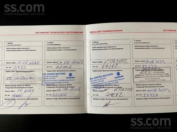 Белый Сузуки Витара 2019 в Рига, объемом двигателя 1.40 л и пробегом 59 тыс. км за 13900 €, фото 8 на AUTOMOTO.COM.LV