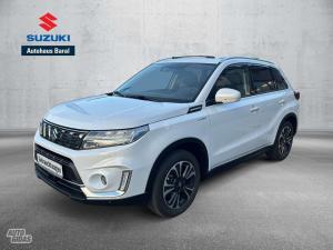 White Suzuki Vitara 2021 in Kaunas, with an engine capacity of 1.40 L and mileage of 55 thousand km for 23646 €, photo  on AUTOMOTO.COM.LV