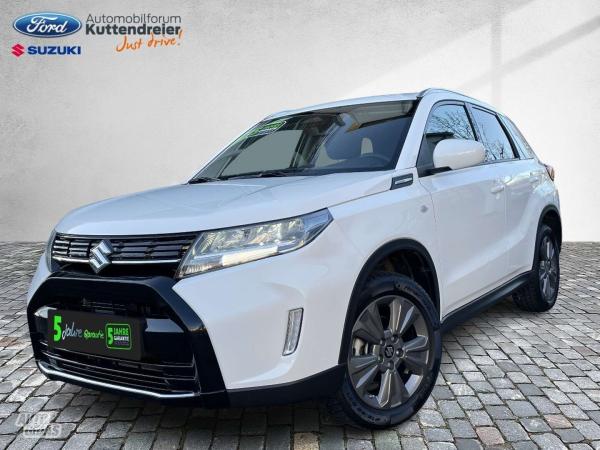 White Suzuki Vitara 2025 in Kaunas, with an engine capacity of 1.50 L and mileage of 42 thousand km for 23249 €, photo 8 on AUTOMOTO.COM.LV