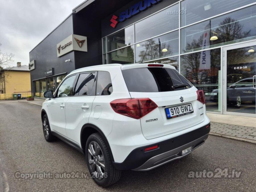 White Suzuki Vitara 2019 in Tartu, with an engine capacity of 1.40 L and mileage of 84 thousand km for 17100 €, photo 2 on AUTOMOTO.COM.LV