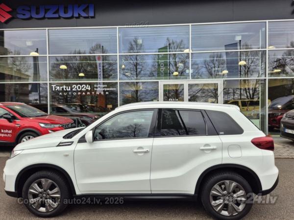 White Suzuki Vitara 2019 in Tartu, with an engine capacity of 1.40 L and mileage of 84 thousand km for 17100 €, photo 3 on AUTOMOTO.COM.LV