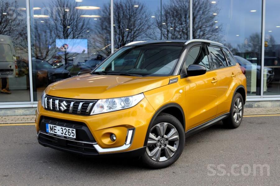 Yellow Suzuki Vitara 2019 in Riga, with an engine capacity of 1.40 L and mileage of 9 thousand km for 13900 €, photo 27 on AUTOMOTO.COM.LV