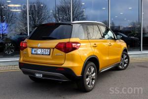 Yellow Suzuki Vitara 2019 in Riga, with an engine capacity of 1.40 L and mileage of 9 thousand km for 13900 €, photo 28 on AUTOMOTO.COM.LV
