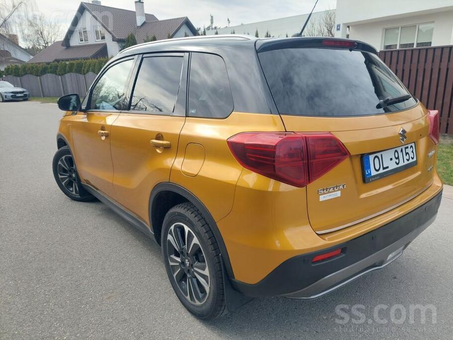 Yellow Suzuki Vitara 2020 in Riga, with an engine capacity of 1.40 L and mileage of 0 thousand km for 13785 €, photo 9 on AUTOMOTO.COM.LV