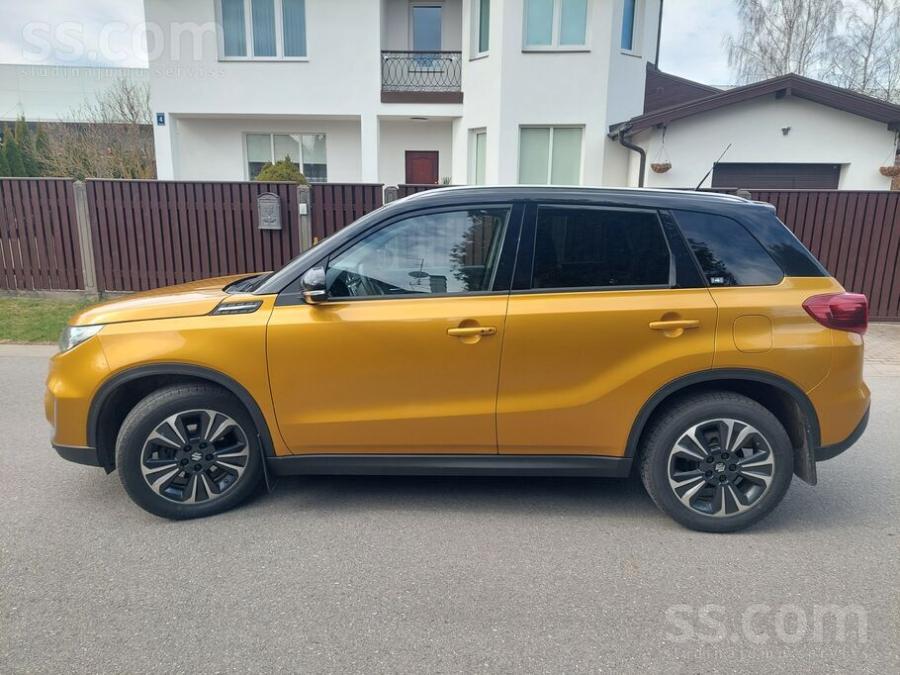 Yellow Suzuki Vitara 2020 in Riga, with an engine capacity of 1.40 L and mileage of 0 thousand km for 13785 €, photo 11 on AUTOMOTO.COM.LV