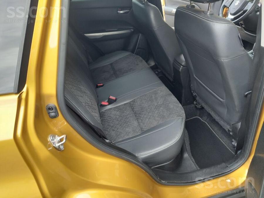 Yellow Suzuki Vitara 2020 in Riga, with an engine capacity of 1.40 L and mileage of 0 thousand km for 13785 €, photo 17 on AUTOMOTO.COM.LV