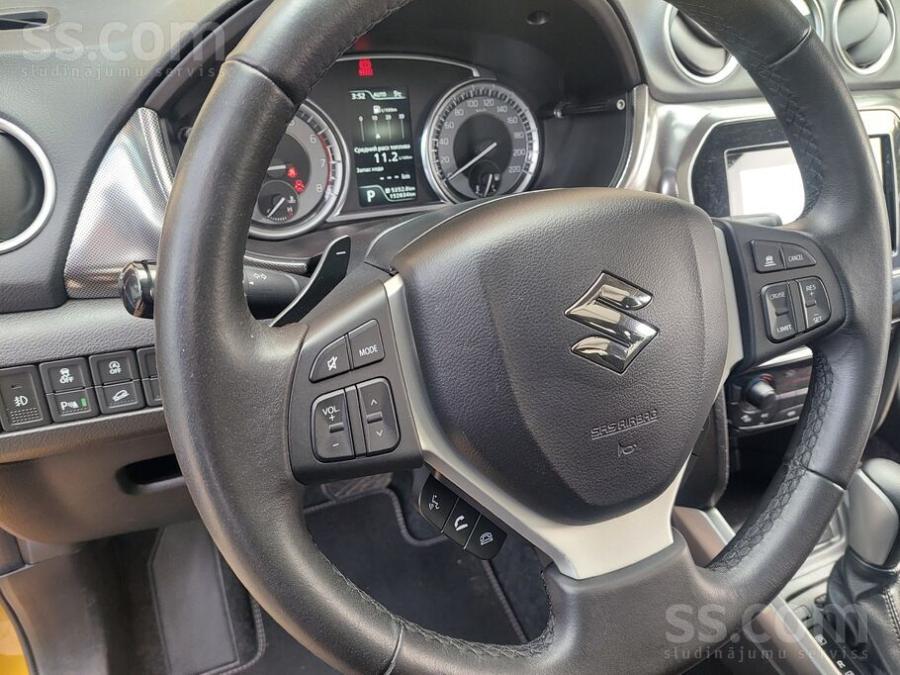 Yellow Suzuki Vitara 2020 in Riga, with an engine capacity of 1.40 L and mileage of 0 thousand km for 13785 €, photo 23 on AUTOMOTO.COM.LV