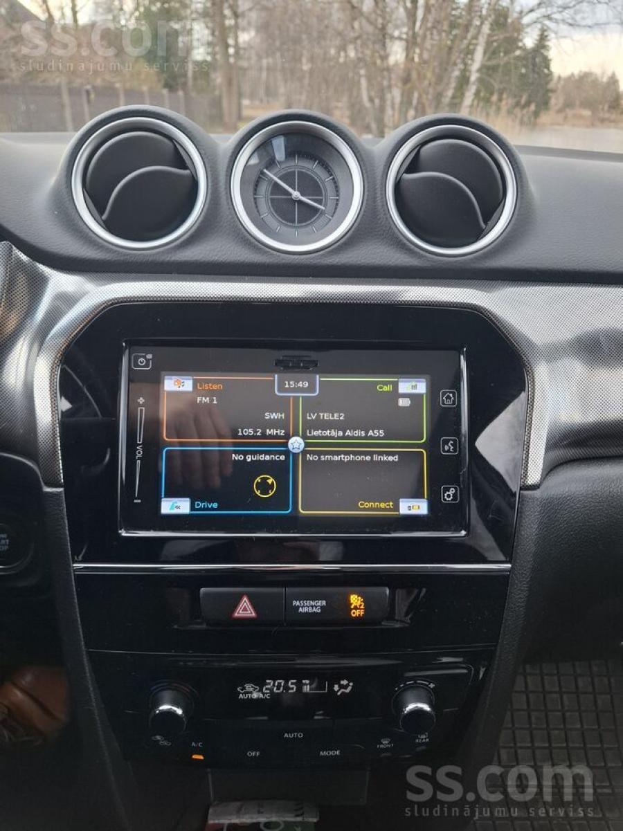 Dzeltens Suzuki Vitara 2021 Rīga, ar dzinēja tilpumu 1.40 L un nobraukumu 89 tūkst. km par 16250 €, foto 7 vietnē AUTOMOTO.COM.LV