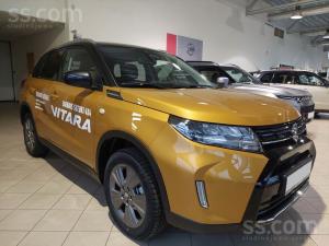 Yellow Suzuki Vitara 2025 in Daugavpils, with an engine capacity of 1.40 L and mileage of 10 thousand km for 26889 €, photo  on AUTOMOTO.COM.LV