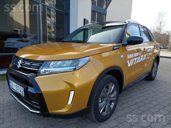 Dzeltens Suzuki Vitara 2025 Daugavpils, ar dzinēja tilpumu 1.40 L un nobraukumu 1 tūkst. km par 26590 €, foto 1 vietnē AUTOMOTO.COM.LV