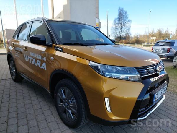 Dzeltens Suzuki Vitara 2025 Daugavpils, ar dzinēja tilpumu 1.40 L un nobraukumu 1 tūkst. km par 26590 €, foto 3 vietnē AUTOMOTO.COM.LV