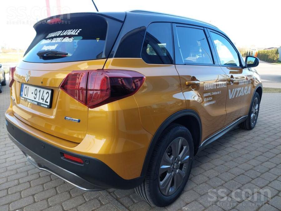 Dzeltens Suzuki Vitara 2025 Daugavpils, ar dzinēja tilpumu 1.40 L un nobraukumu 1 tūkst. km par 26590 €, foto 5 vietnē AUTOMOTO.COM.LV
