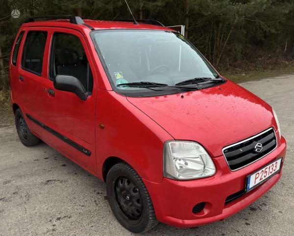 Sarkans Suzuki wagon-r 2004 Kėdainiai, ar dzinēja tilpumu 1.33 L un nobraukumu 197 tūkst. km par 899 €, foto 2 vietnē AUTOMOTO.COM.LV