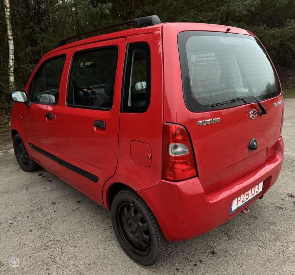 Sarkans Suzuki wagon-r 2004 Kėdainiai, ar dzinēja tilpumu 1.33 L un nobraukumu 197 tūkst. km par 899 €, foto 4 vietnē AUTOMOTO.COM.LV