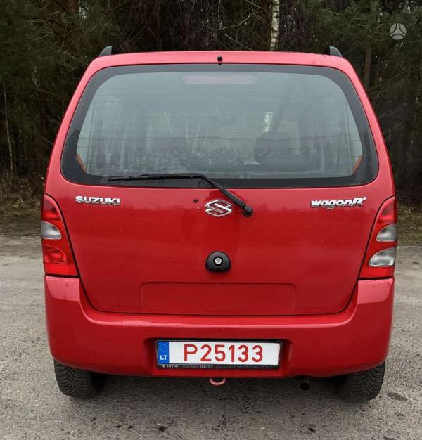 Sarkans Suzuki wagon-r 2004 Kėdainiai, ar dzinēja tilpumu 1.33 L un nobraukumu 197 tūkst. km par 899 €, foto 6 vietnē AUTOMOTO.COM.LV