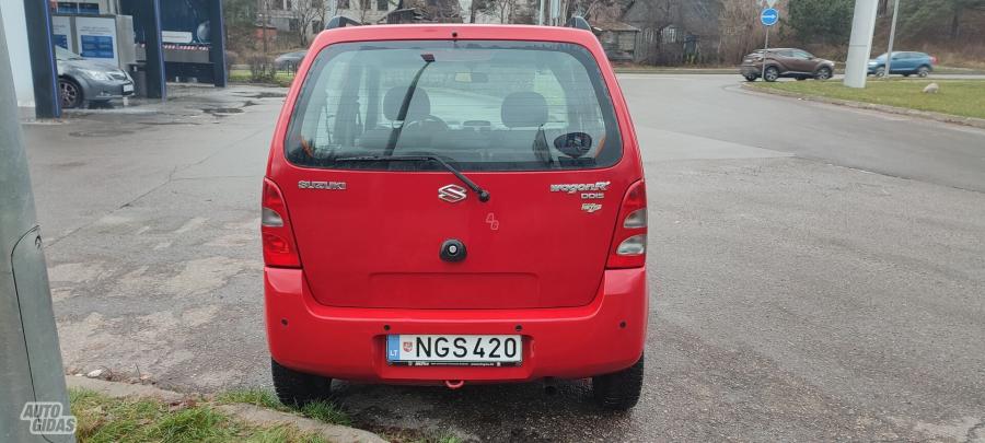 Sarkans Suzuki wagon-r 2006 Viļņa, ar dzinēja tilpumu 1.20 L un nobraukumu 195 tūkst. km par 800 €, foto 3 vietnē AUTOMOTO.COM.LV