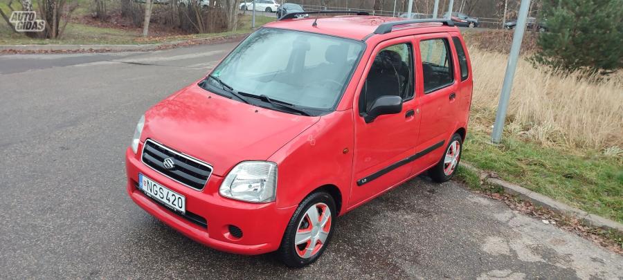 Sarkans Suzuki wagon-r 2006 Viļņa, ar dzinēja tilpumu 1.20 L un nobraukumu 195 tūkst. km par 800 €, foto 4 vietnē AUTOMOTO.COM.LV