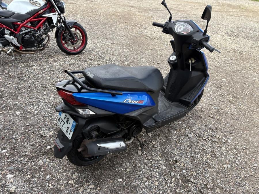 SYM Orbit 2020 in Kelme, with an engine capacity of 0.05 L and mileage of 18 thousand km for 265 €, photo 4 on AUTOMOTO.COM.LV