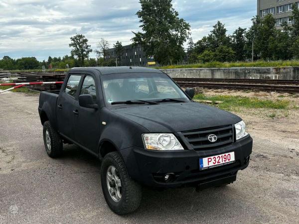 Black TATA Xenon 2012 in Vilnius, with an engine capacity of 2.18 L and mileage of 68 thousand km for 3050 €, photo 1 on AUTOMOTO.COM.LV