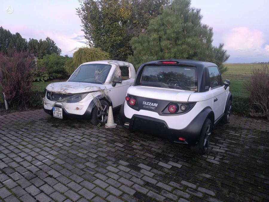 White Tazzari ZERO 2012 in Kaunas, with an engine capacity of 0.00 L and mileage of 12 thousand km for 3000 €, photo 3 on AUTOMOTO.COM.LV