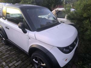 White Tazzari ZERO 2012 in Kaunas, with an engine capacity of 0.00 L and mileage of 12 thousand km for 3000 €, photo 4 on AUTOMOTO.COM.LV