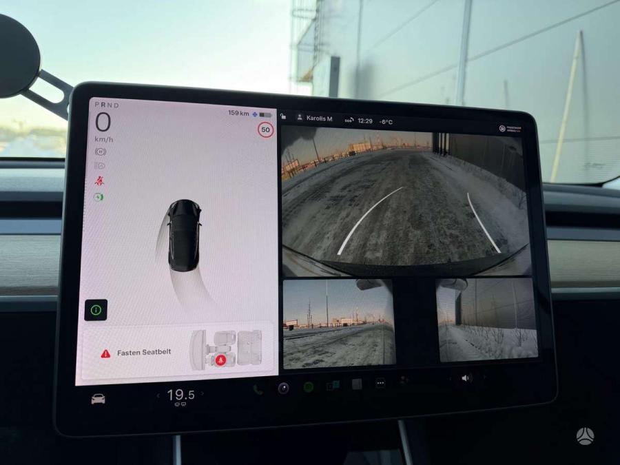 Melns Tesla Model 3 2019 Viļņa, ar dzinēja tilpumu 0.00 L un nobraukumu 174 tūkst. km par 18900 €, foto 4 vietnē AUTOMOTO.COM.LV