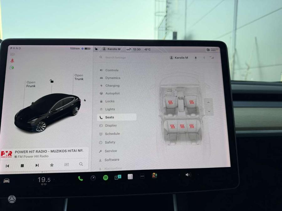 Melns Tesla Model 3 2019 Viļņa, ar dzinēja tilpumu 0.00 L un nobraukumu 174 tūkst. km par 18900 €, foto 23 vietnē AUTOMOTO.COM.LV