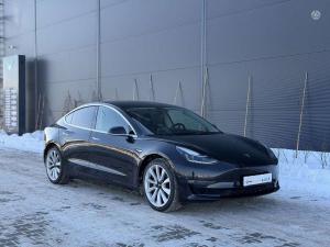 Black Tesla Model 3 2019 in Vilnius, with an engine capacity of 0.00 L and mileage of 174 thousand km for 18600 €, photo 7 on AUTOMOTO.COM.LV