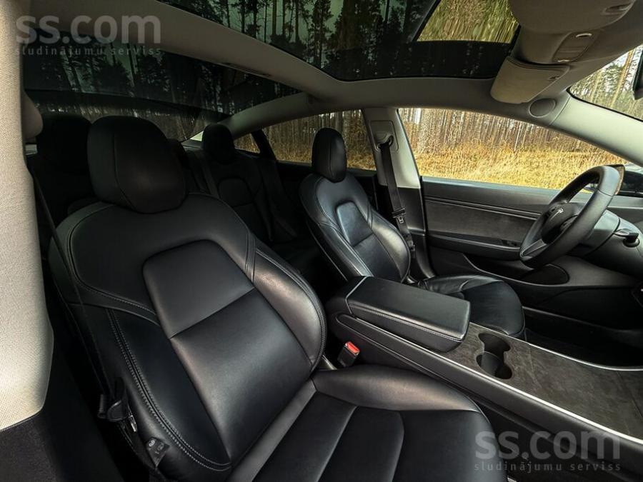 Melns Tesla Model 3 2019 Rīga, ar dzinēja tilpumu 0.00 L un nobraukumu 152 tūkst. km par 19900 €, foto 17 vietnē AUTOMOTO.COM.LV