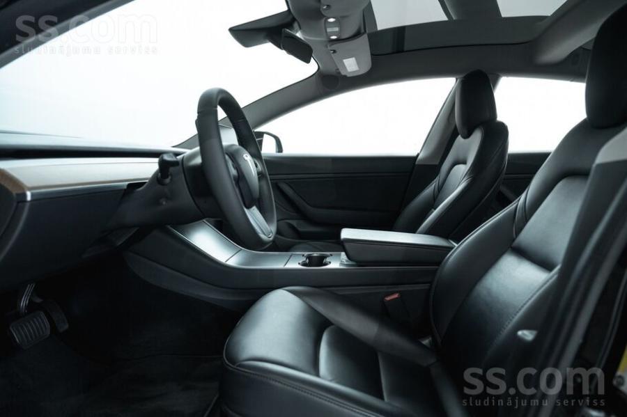 Melns Tesla Model 3 2019 Rīga, ar dzinēja tilpumu 0.00 L un nobraukumu 139 tūkst. km par 22900 €, foto 6 vietnē AUTOMOTO.COM.LV