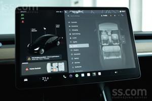 Melns Tesla Model 3 2019 Rīga, ar dzinēja tilpumu 0.00 L un nobraukumu 139 tūkst. km par 22900 €, foto 19 vietnē AUTOMOTO.COM.LV
