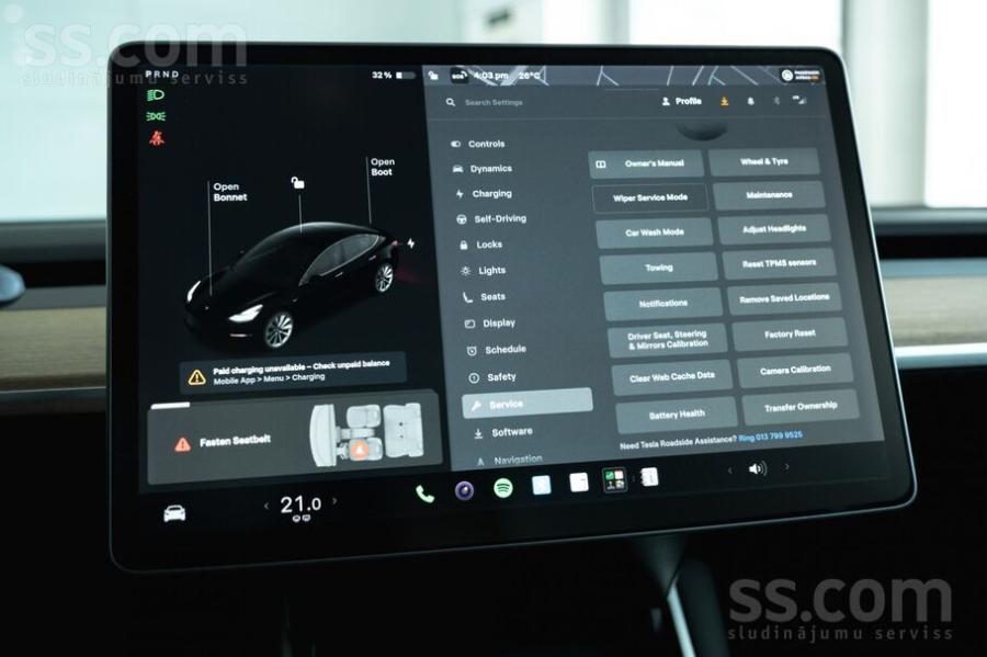 Melns Tesla Model 3 2019 Rīga, ar dzinēja tilpumu 0.00 L un nobraukumu 139 tūkst. km par 22900 €, foto 25 vietnē AUTOMOTO.COM.LV