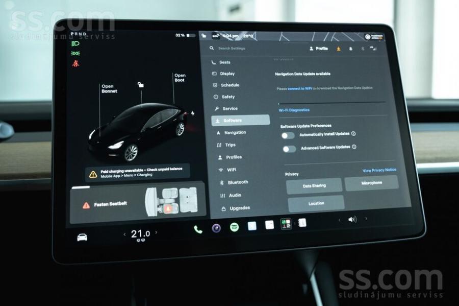 Melns Tesla Model 3 2019 Rīga, ar dzinēja tilpumu 0.00 L un nobraukumu 139 tūkst. km par 22900 €, foto 27 vietnē AUTOMOTO.COM.LV