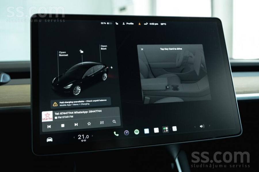 Melns Tesla Model 3 2019 Rīga, ar dzinēja tilpumu 0.00 L un nobraukumu 139 tūkst. km par 22900 €, foto 31 vietnē AUTOMOTO.COM.LV