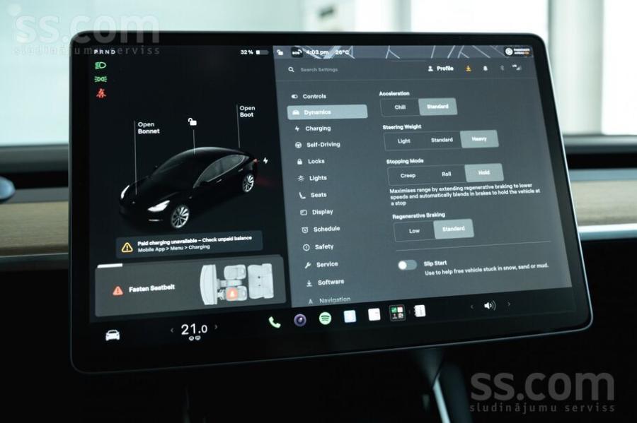 Melns Tesla Model 3 2019 Rīga, ar dzinēja tilpumu 0.00 L un nobraukumu 139 tūkst. km par 22900 €, foto 33 vietnē AUTOMOTO.COM.LV